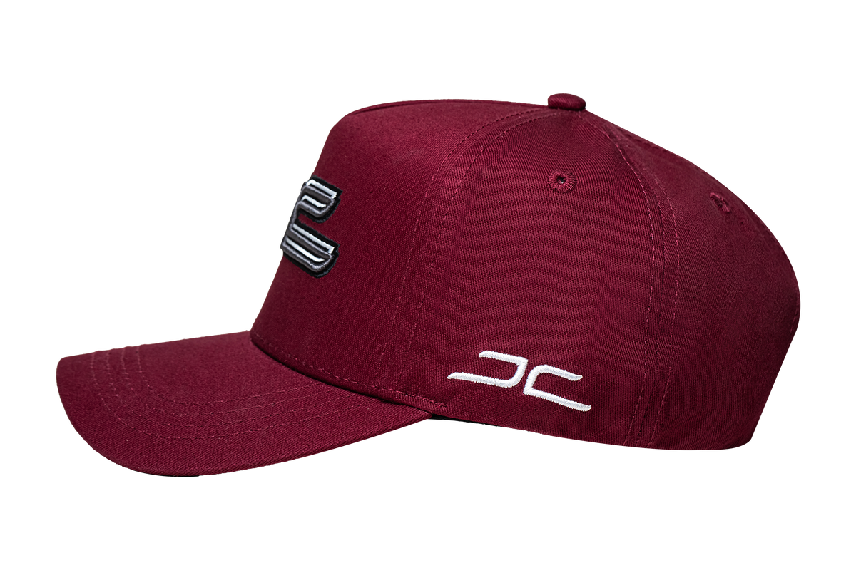 JC CLASSIC BURGUNDY CURVE – JC Hats México